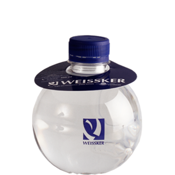 Bedrukt rond waterflesje met logo 333 ml | AtmR Gifts